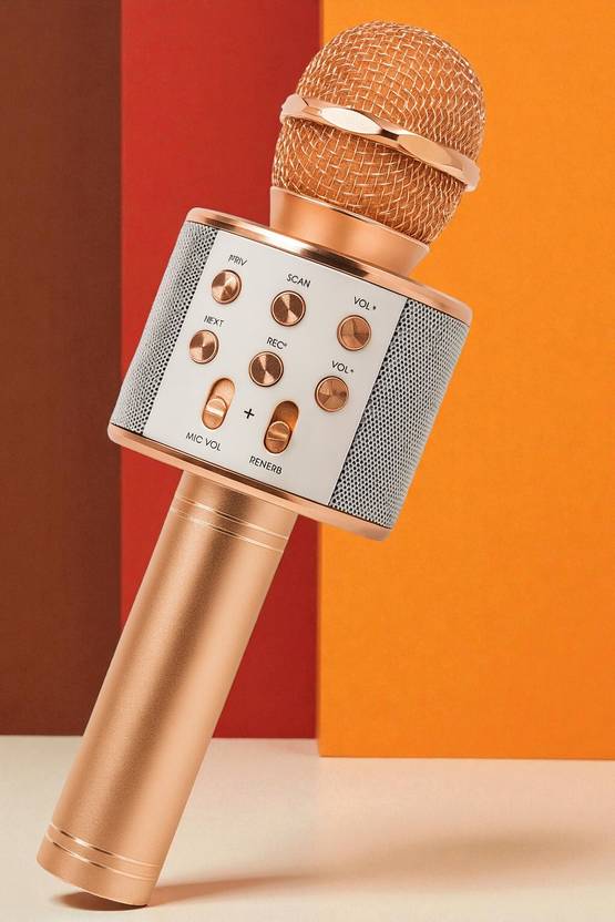 3BAAN X494 Karaoke Mic with Bluetooth | Clear Voice, Long Range & Loud ...