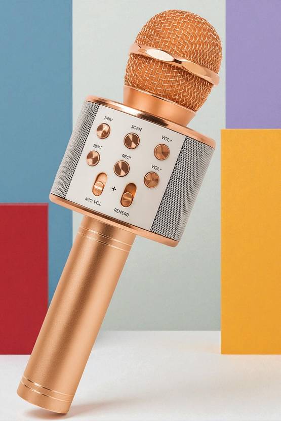 Ziddjeet X593 Wireless Karaoke Mic with Bluetooth | Clear HD Sound ...