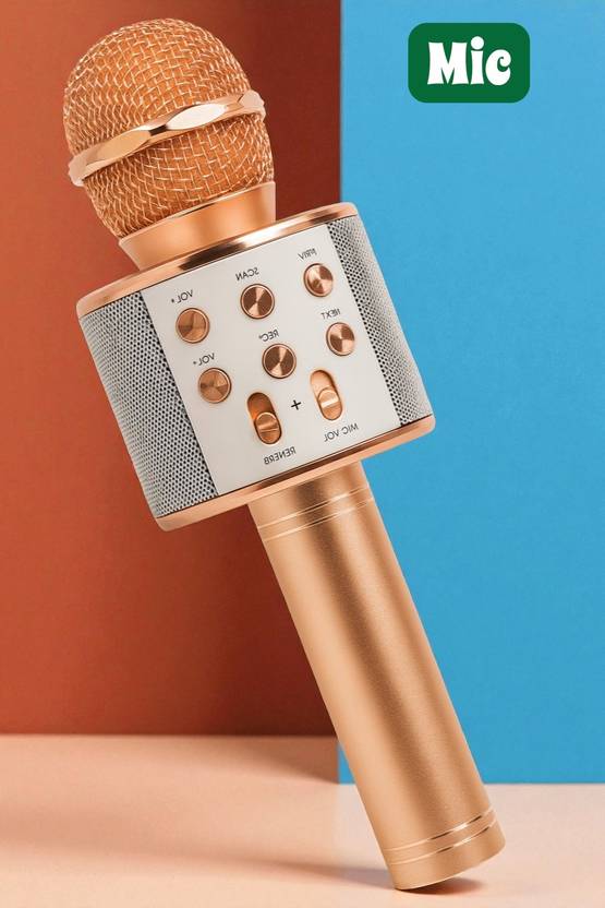 Sagaft X739 Wireless Singing Mic | Deep Bass Karaoke Microphone for ...