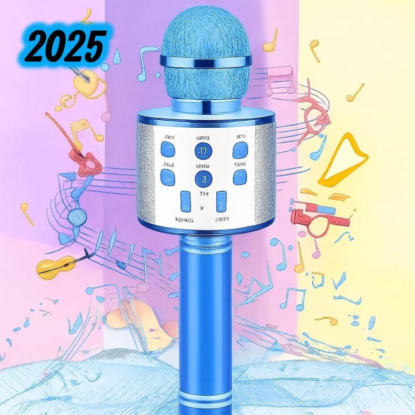 Shamsa X29 All-in-One Bluetooth Karaoke Mic with HD Sound & Voice ...