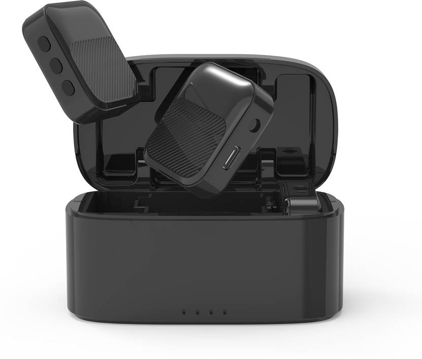 vook Wireless Mic with ANC+ENC AI Noise Cancellation for Video ...