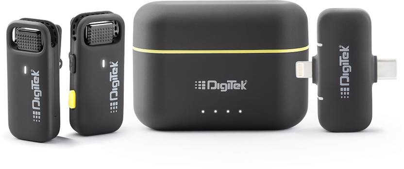 DIGITEK DWM 103 Wireless Microphone with Dual Interface Type C ...