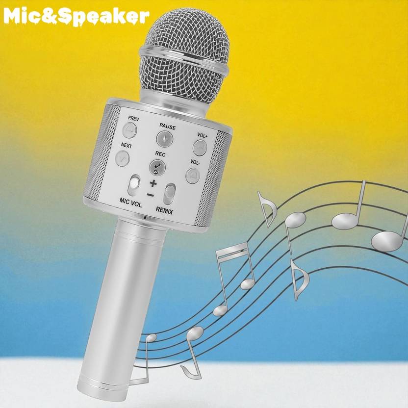Nilesawar X1085 All-in-One Wireless Karaoke Mic with Echo Control ...