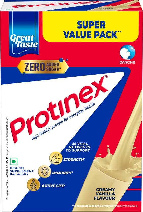 Protinex Creamy Vanilla - Nutrition Drink Powder with Protein for ...