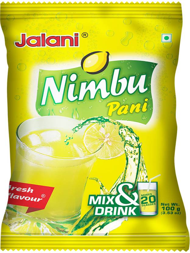 Jalani Nimbu Pani Powder | 100g Pouch makes 4 Litres | No Artificial ...