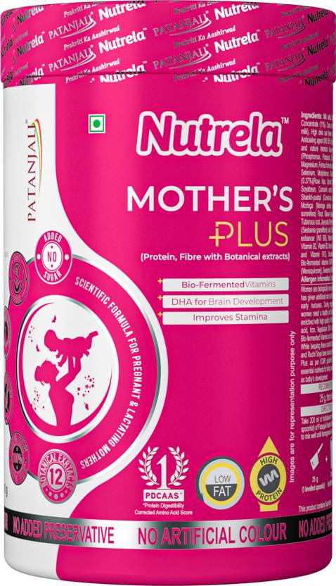 NUTRELA Mother Plus Drink for Pregnancy&Lactation, No Added Sugar No ...