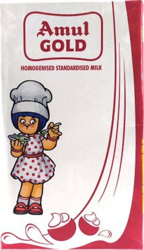 Amul Amul Gold Standardised Milk 200 Ml. (Pack of 30) Price in India ...