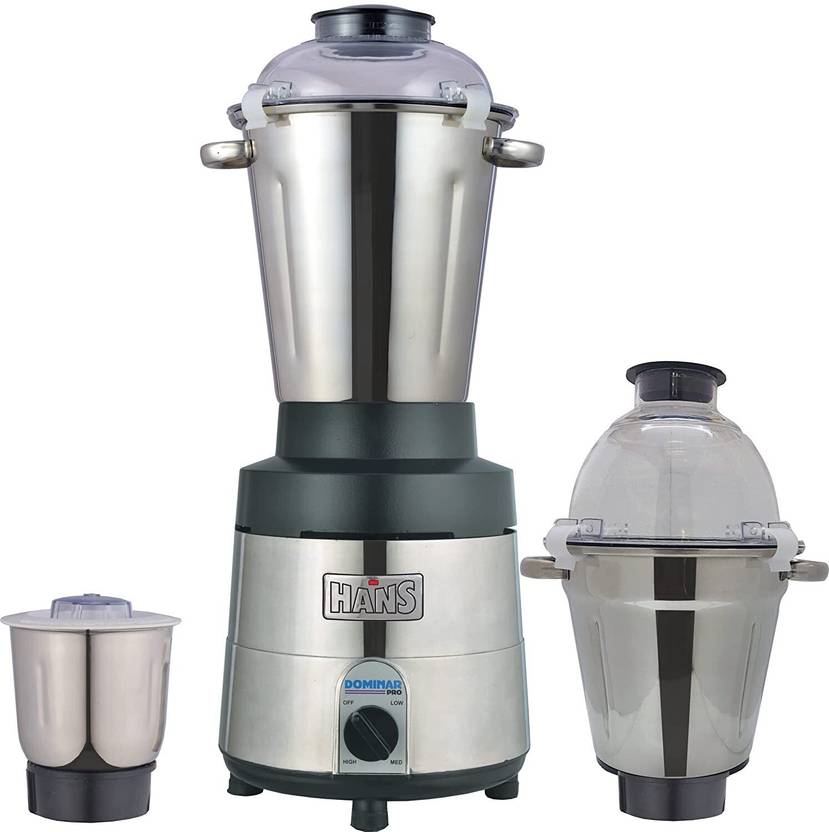 HANS Dominar X Pro 2500 Watts 3.5 HP Commercial Mixer Grinder With 3 ...