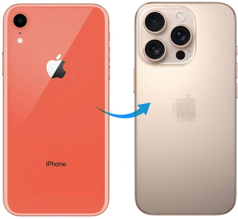 Syshri Full Body Converter Housing for iPhone XR To 16 Pro | Complete ...