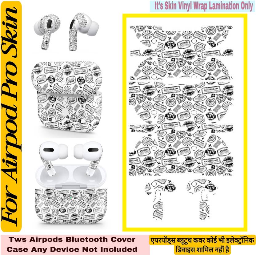 Flipkart SmartBuy airpod pro skin tws airpod pro skin premium vinyl ...