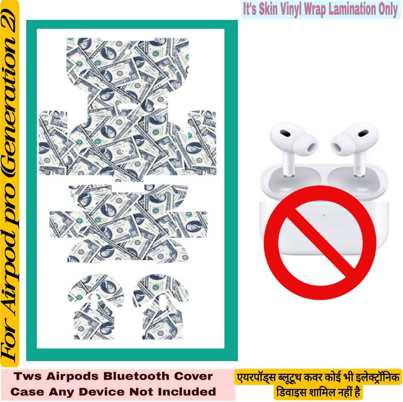 Flipkart SmartBuy airpod pro (gen2) skim for case and buds premium skin ...