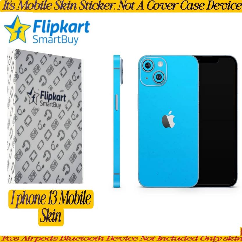 Flipkart SmartBuy I phone 13 mobile skin ultra finish quality (back ...