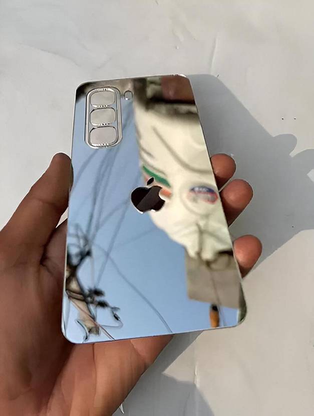 HANS LSR INFIINIX HOT 50 5G MOBILE SKIN GOLDEN MIRROR BACK PANNEL ...