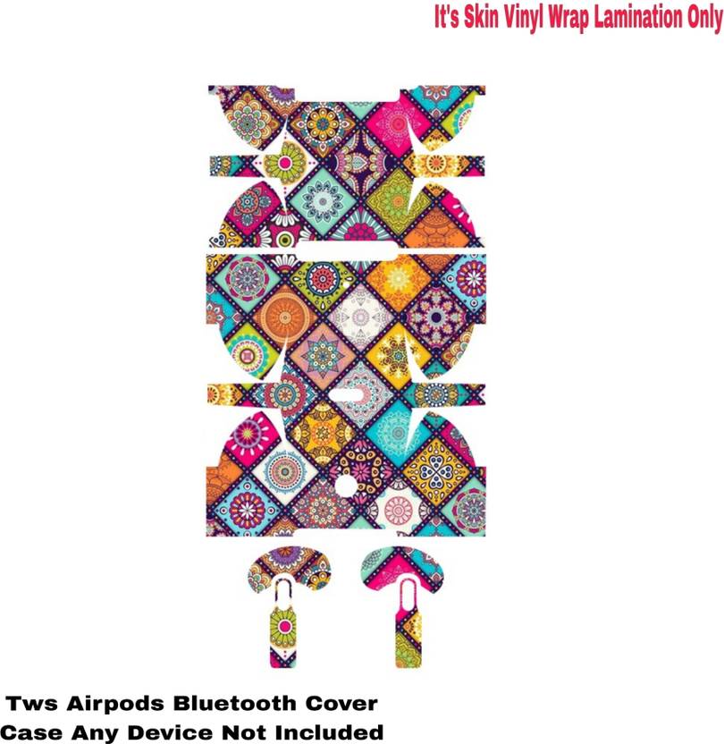 Flipkart SmartBuy airpod pro skin tws skin super matte rangoli light ...