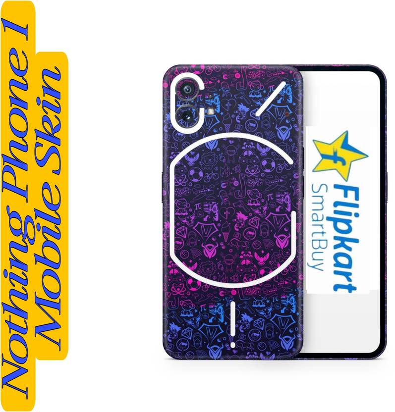 Flipkart SmartBuy nothing phone 1 skin mobile skin(camera+back+side) jv ...