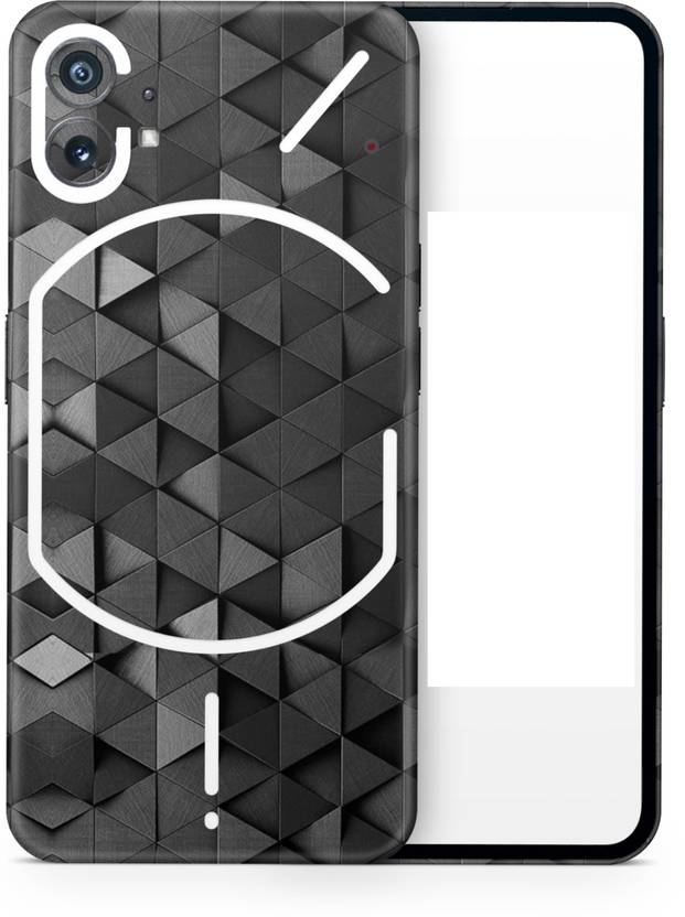 Flipkart SmartBuy nothing phone 1 mobile skin (back+side+camera) blk ...