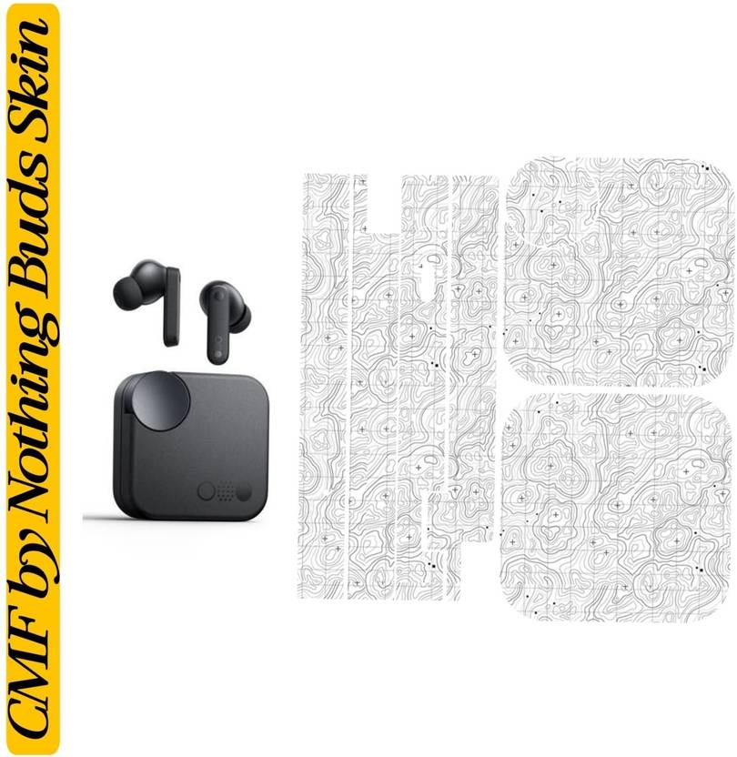 Flipkart SmartBuy CMF by nothing bud skin sticker super matte finish ...