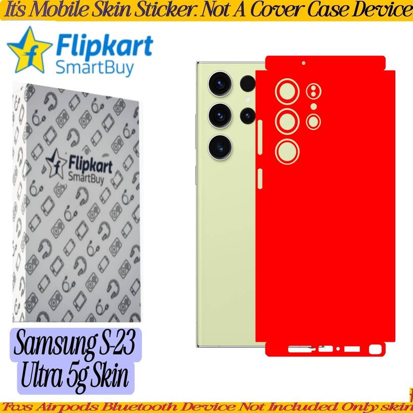 Flipkart SmartBuy samsung s23 ultra 5g skin edge 2 edge cutting ready ...