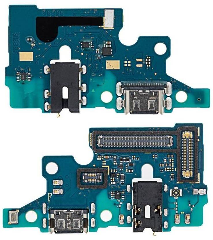 Spares4ever Samsung Galaxy A71 Galaxy A71 Charging Connector Flex cable ...