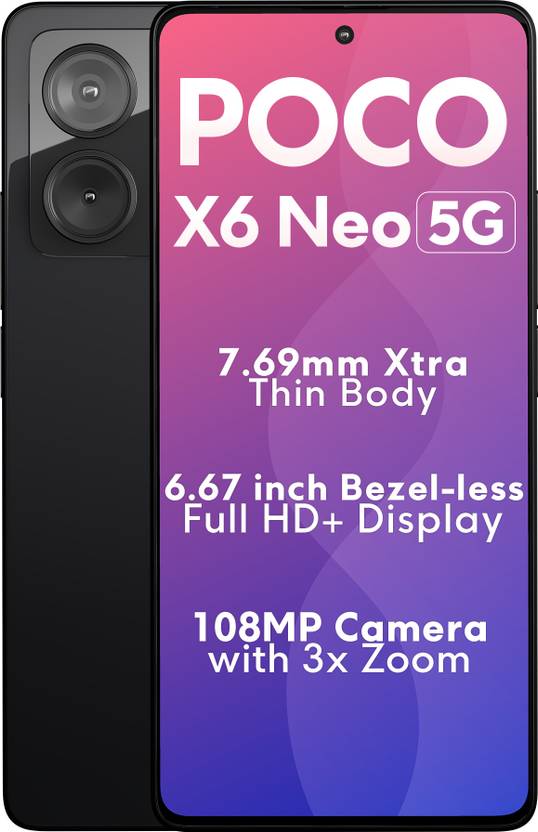 POCO X6 Neo 5G ( 256 GB Storage, 12 GB RAM ) Online at Best Price On ...