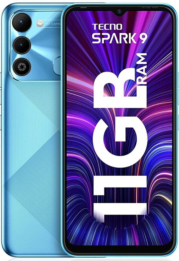 Tecno Spark 9 (128 GB Storage, 6 GB RAM) Online at Best Price On ...