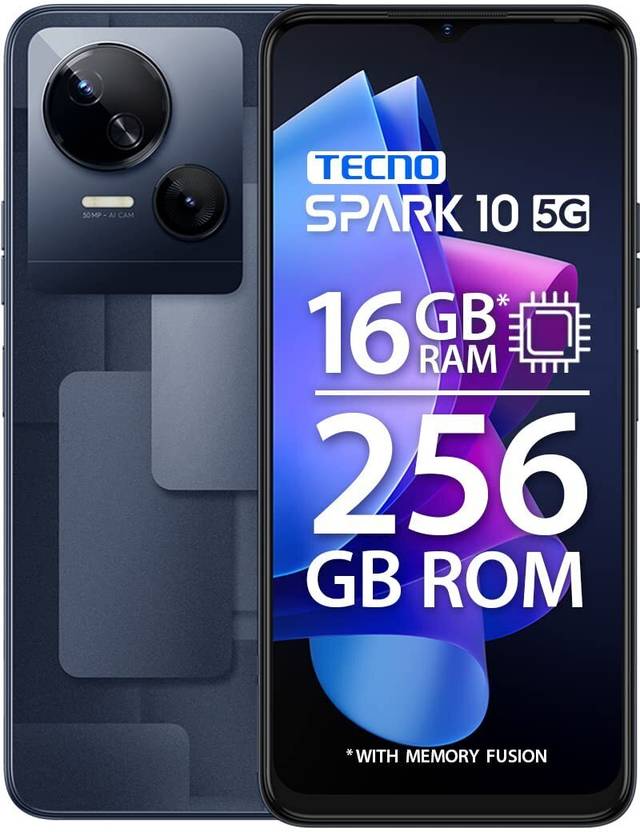 Tecno Spark 10 5G ( 128 GB Storage, 8 GB RAM ) Online at Best Price On Flipkart.com