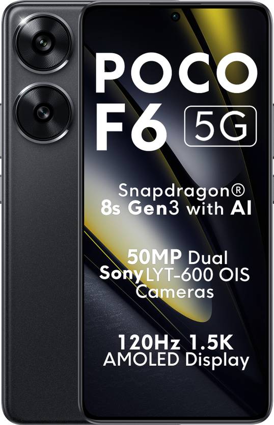 POCO F6 5G (256 GB Storage, 12 GB RAM) Online at Best Price On Flipkart.com