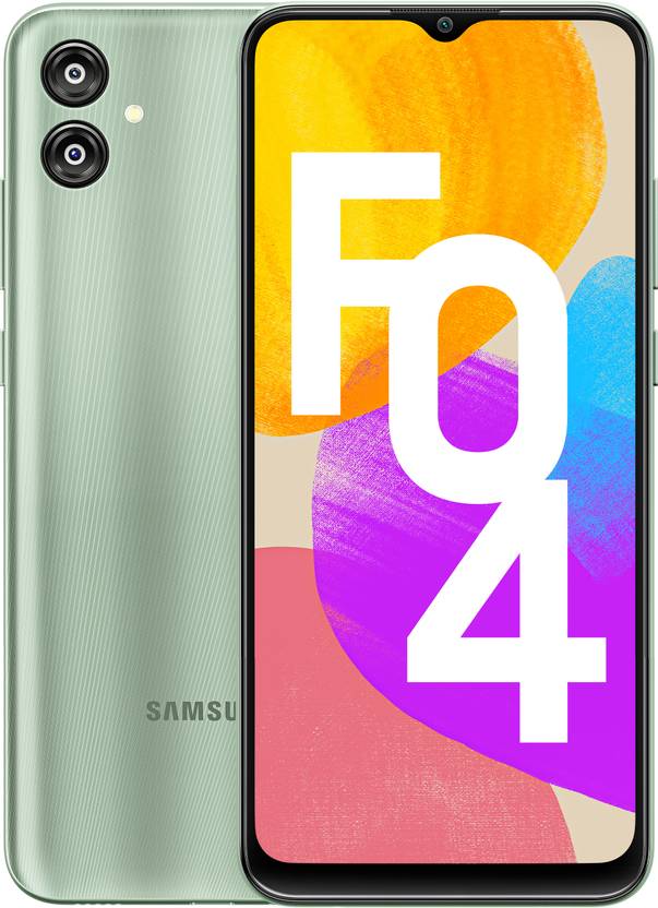Samsung Galaxy F04 with 6.5" HD+ Display, 13 MP Triple Camera & more