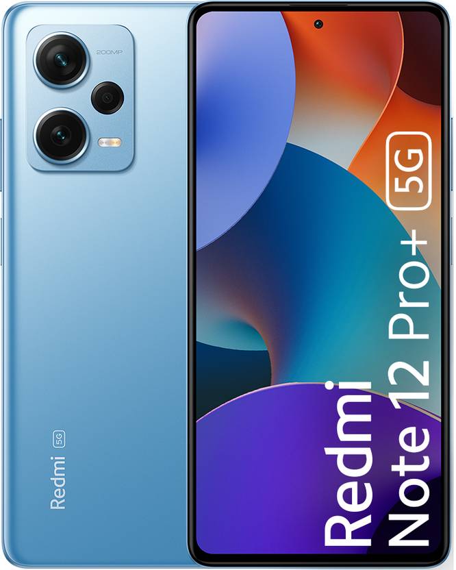 REDMI Note 12 Pro+ 5G (Iceberg Blue, 256 GB) (8 GB RAM)