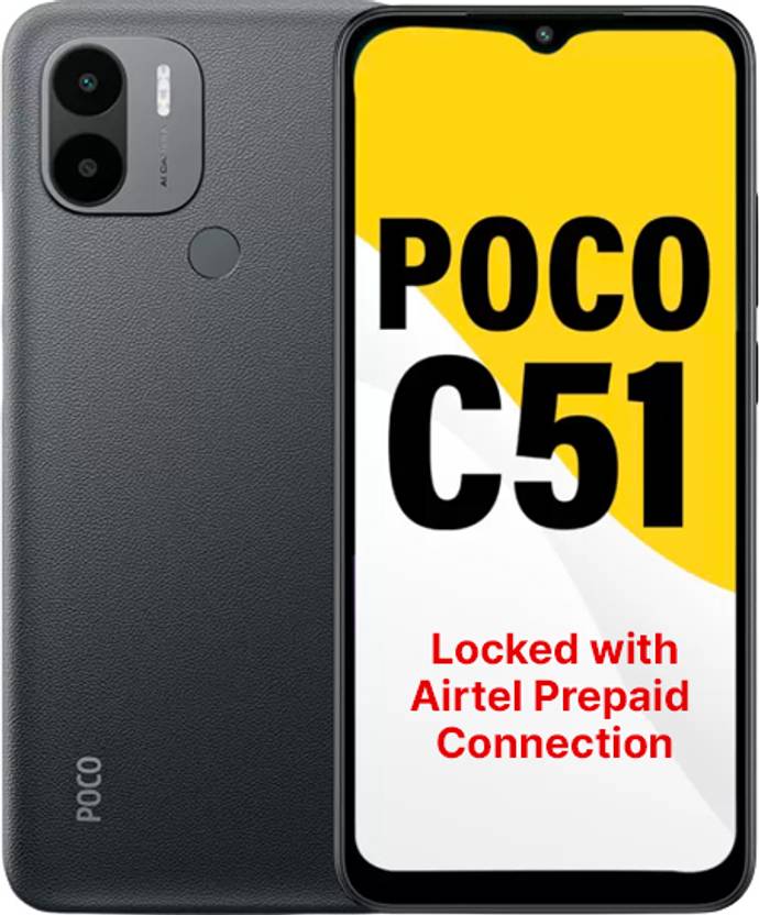 POCO C51 ( 64 GB Storage, 4 GB RAM ) Online at Best Price On Flipkart.com