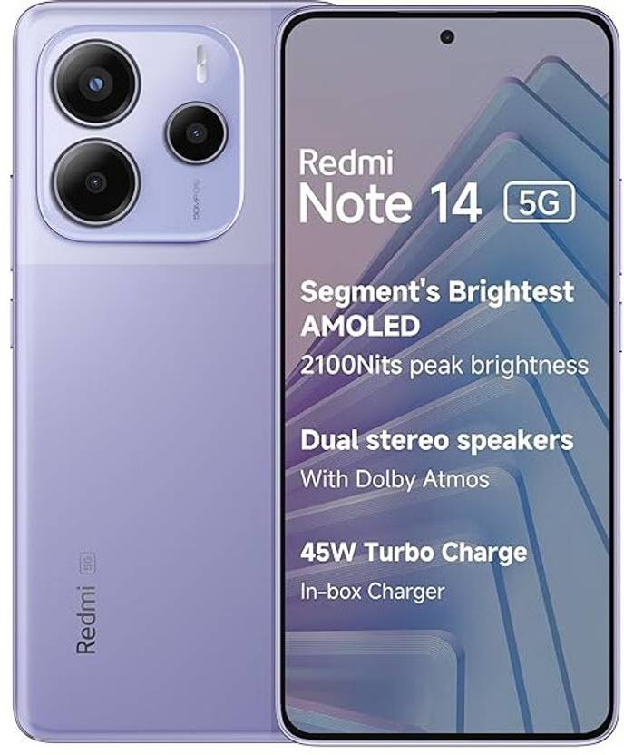 REDMI Note 14 5G ( 128 GB Storage, 8 GB RAM ) Online at Best Price On ...