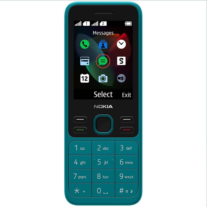 Nokia 150 Dual Sim Keypad Mobile, Wireless FM radio, Bluetooth, MP3 ...