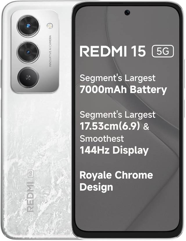 REDMI 15 5G ( 128 GB Storage, 8 GB RAM ) Online at Best Price On Flipkart.com