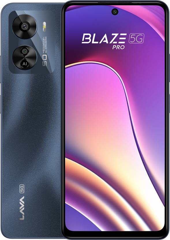 LAVA Blaze Pro 5G with Dual Sim|50MP Rear Camera|5000 mAh Battery ...