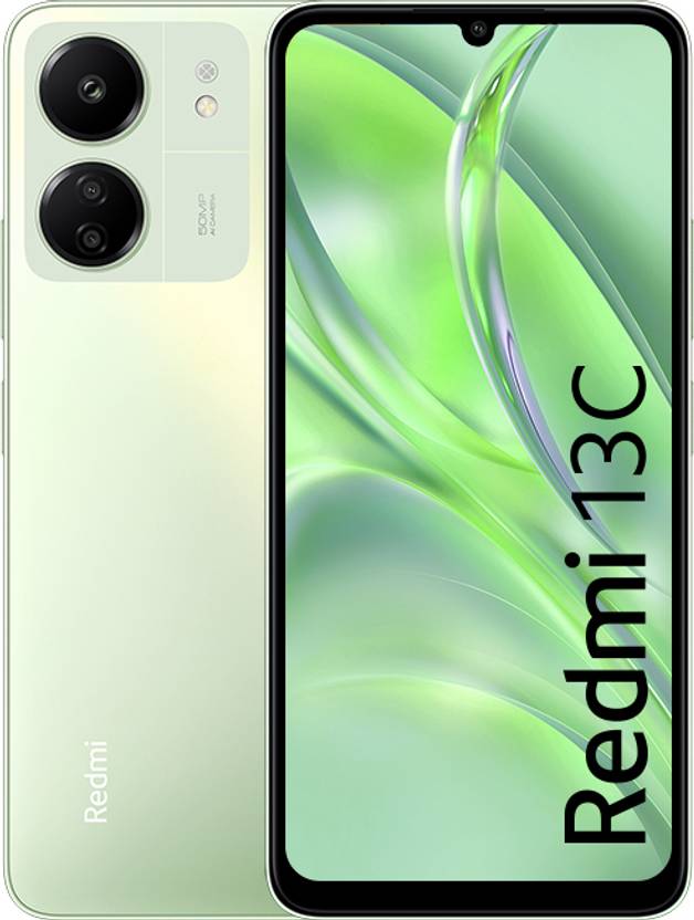 REDMI 13C (Starshine Green, 128 GB) (4 GB RAM)