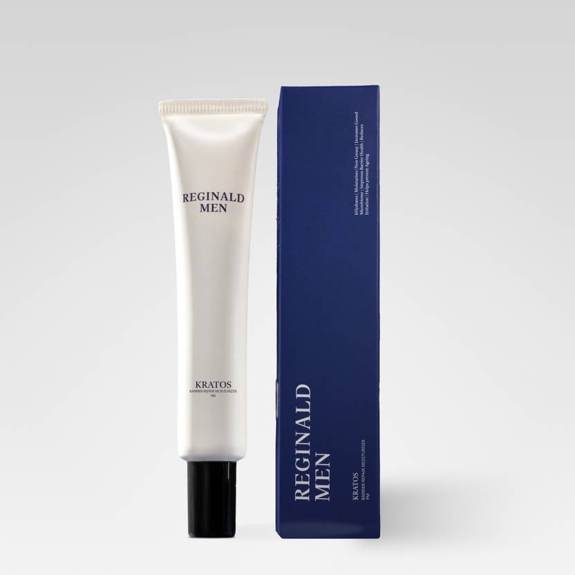 Reginald Men Kratos Barrier Repair Moisturizer | Oil-Free & Non-Sticky ...