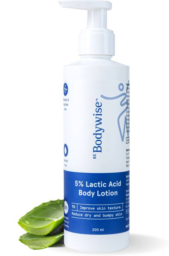 Be Bodywise 5% Lactic Acid Body Lotion | For Improving Skin Texture ...