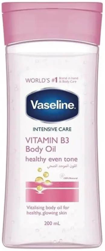 Vaseline Vitamin B3 Body Oil 200ml - Price in India, Buy Vaseline ...
