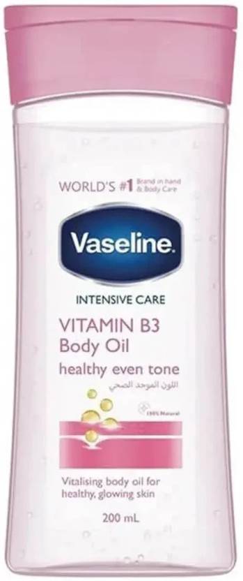 Vaseline Vitamin B3 Body Oil 200ml - Price in India, Buy Vaseline ...
