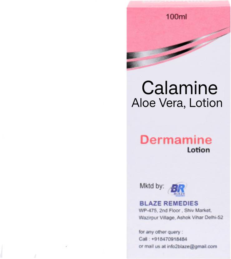 DERMAMINE Calamine lotion with Aloe vera - Price in India, Buy ...