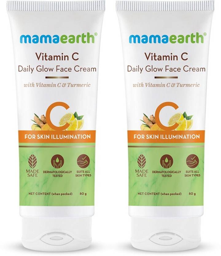 Mamaearth Daily Glow Face Cream With Vitamin C & Turmeric for Skin ...
