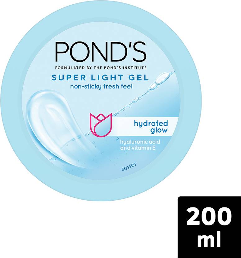 POND's Super Light Gel Non-Sticky Fresh Feel Moisturiser For Hydrated ...