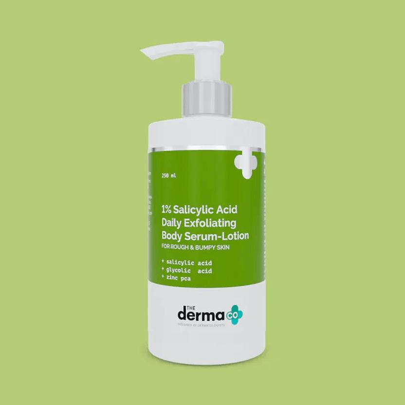 The Derma Co 1% Salicylic Acid Daily Exfoliating Body Serum Lotion For ...