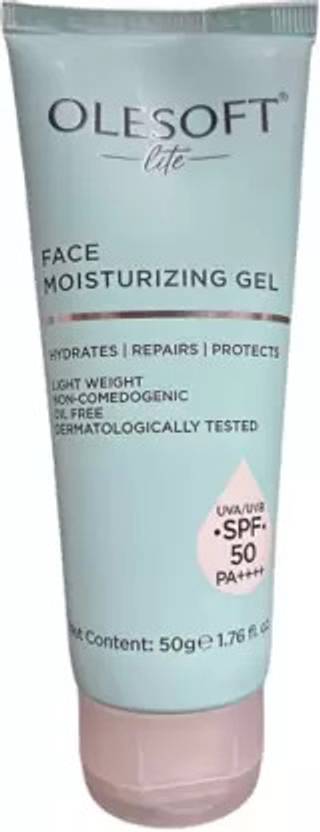 olesoft Lite Face Moisturizing Gel with SPF 50 PA++++ - Price in India ...