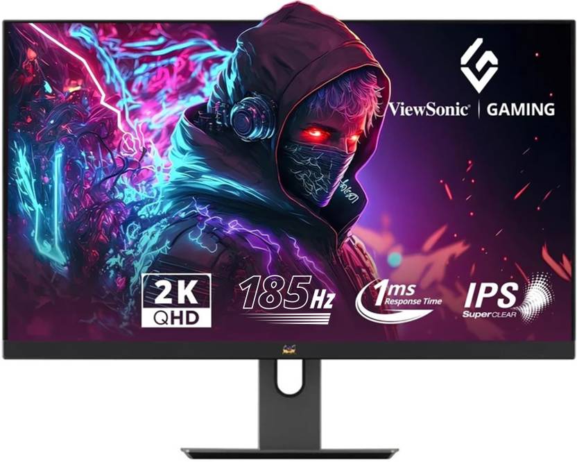 ViewSonic 68.58 cm (27 inch) Quad HD IPS Panel with HDR10, 137 sRGB ...