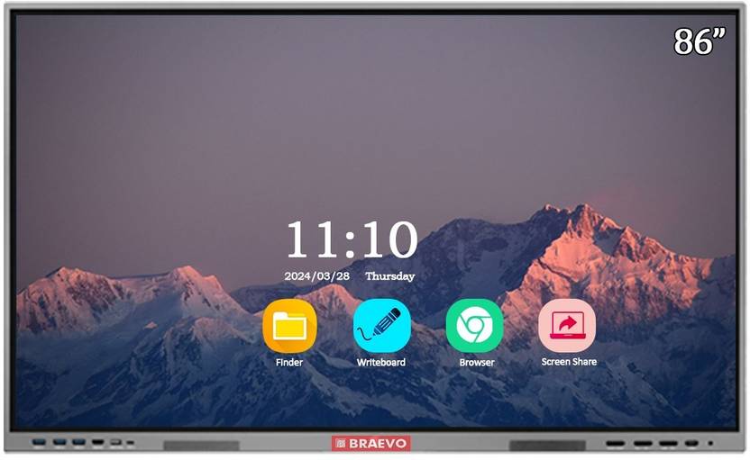 Braevo 218.44 cm (86 inch) 4K Ultra HD OLED Panel Monitor (86 Inch ...