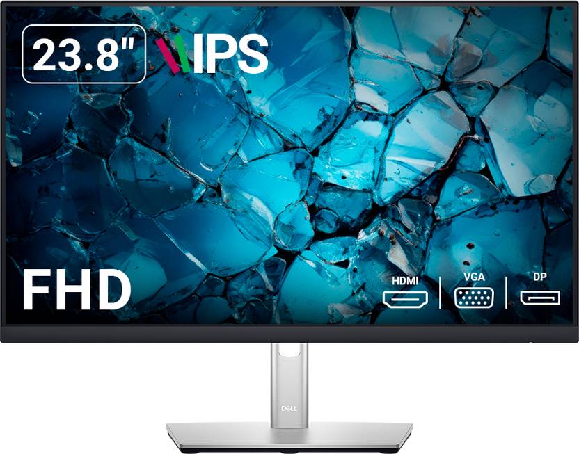 DELL P-series 60.96 cm (24 inch) Full HD LED Backlit IPS Panel with 3 ...