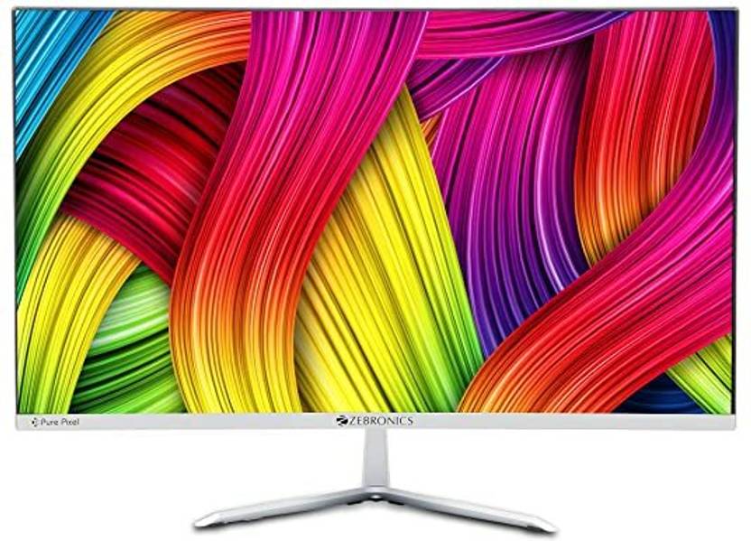 ZEBRONICS 60.96 cm (24 inch) VGA Monitor (24 inch (60.4 cm) LED Monitor ...