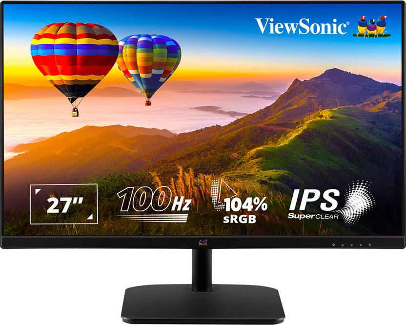 ViewSonic 68.58 cm (27 Inch) Full HD LED Backlit IPS Panel with 2X2W ...