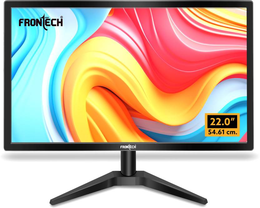 Frontech - 55.88 cm (22 inch) HD LED Backlit VA Panel Monitor (MON-0070 ...